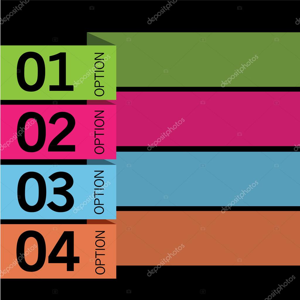 Paper options vector background Stock Vector Image by ©psstlogotype ...