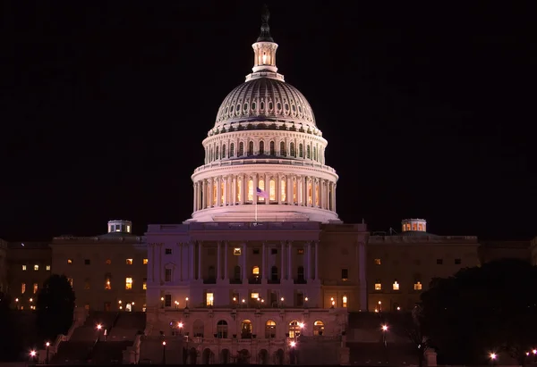 Capitol Building at Night, Washington DC — Stock Photo © Rostislavv ...