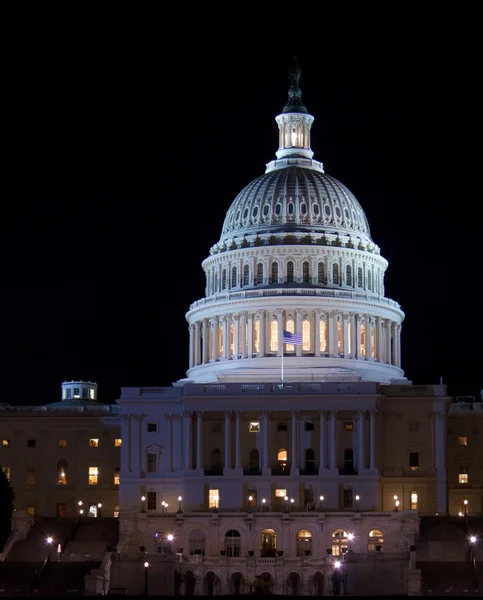 Capitol Building at Night, Washington DC — Stock Photo © Rostislavv ...