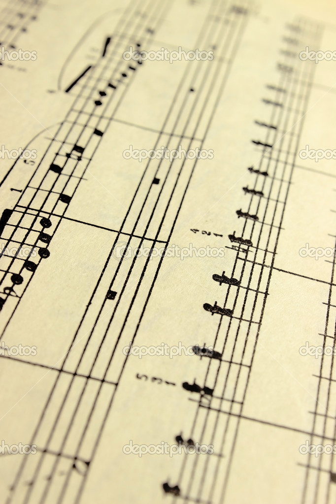 Music notes — Stock Photo © karser #18461647