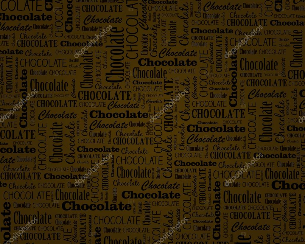 Chocolate text dark background Stock Vector by ©mdesignstudio 25235629