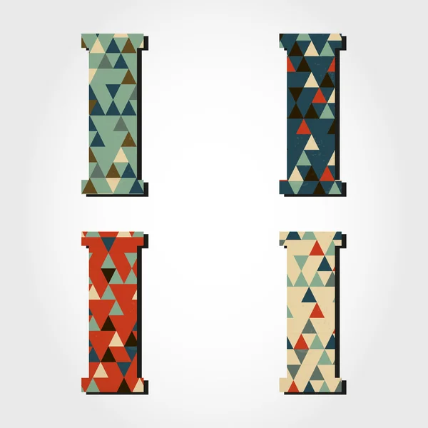 Letter capital i Vector Art Stock Images | Depositphotos