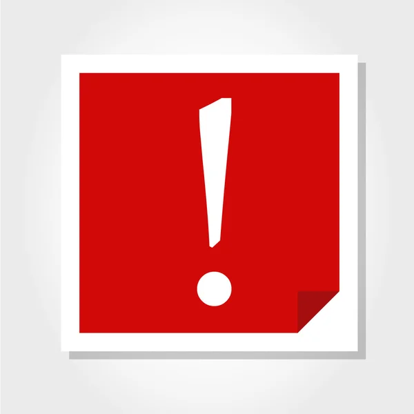 Red attention Stock Vector Image by ©mdesignstudio #19332737