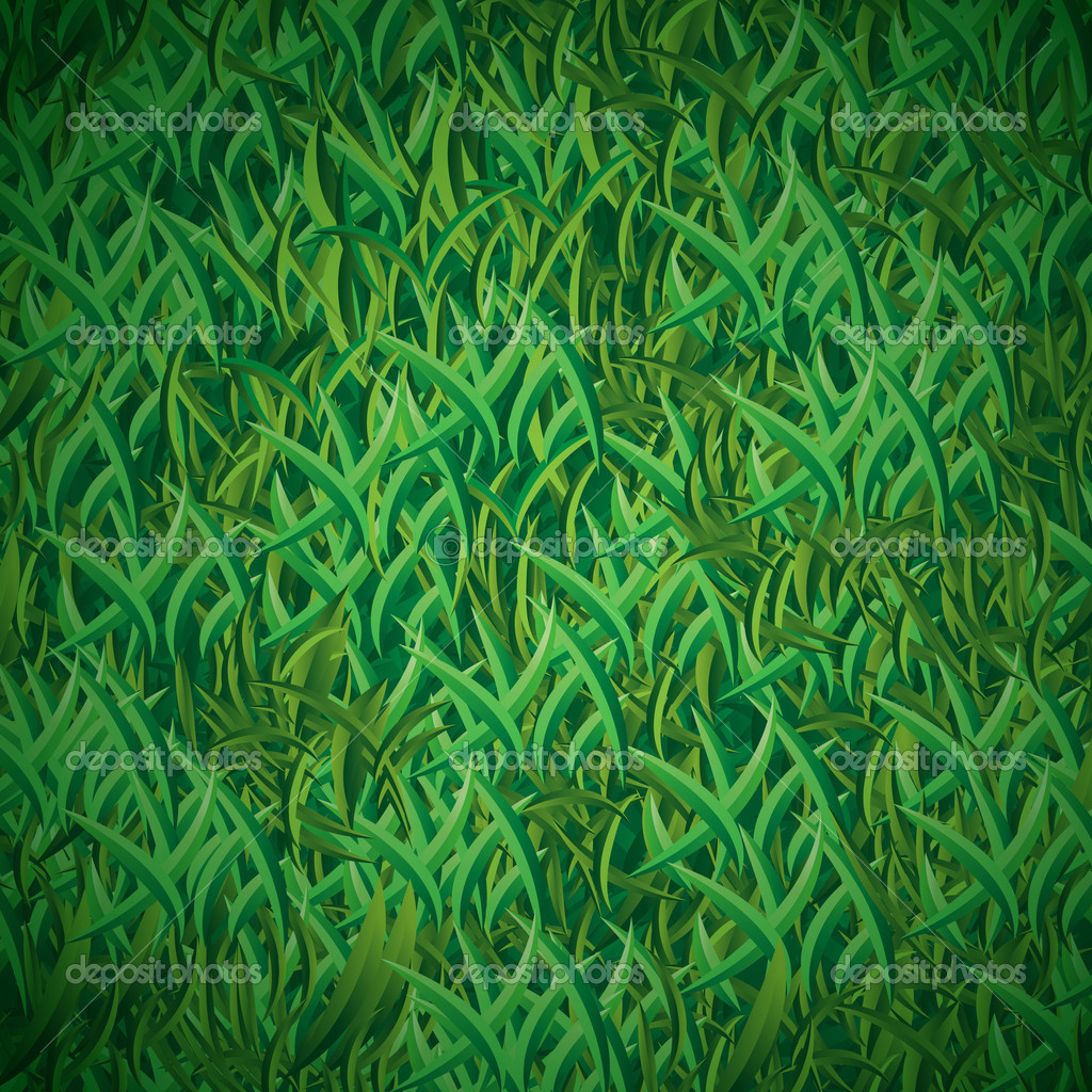 Cartoon Grass Texture Seamless