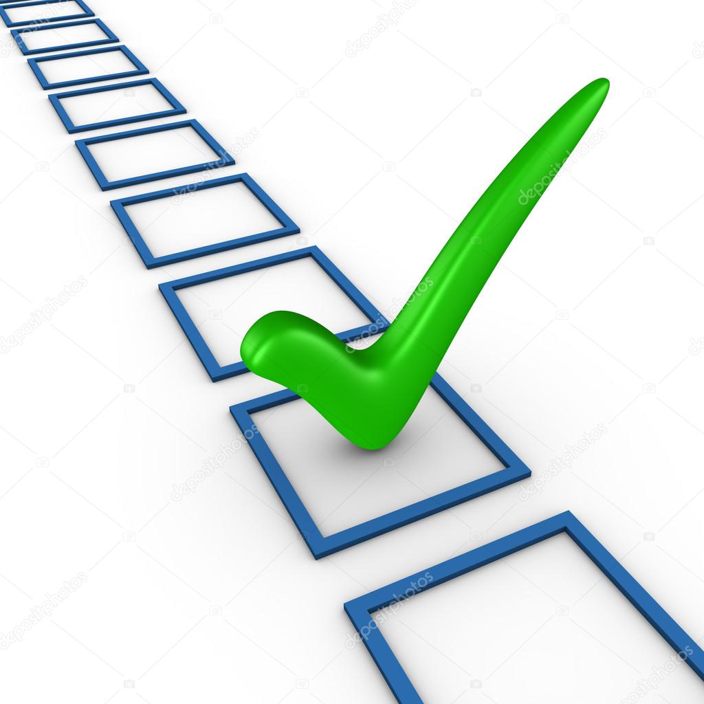 Comprobar concepto de lista — Foto de stock © Viktor-88 #12880123