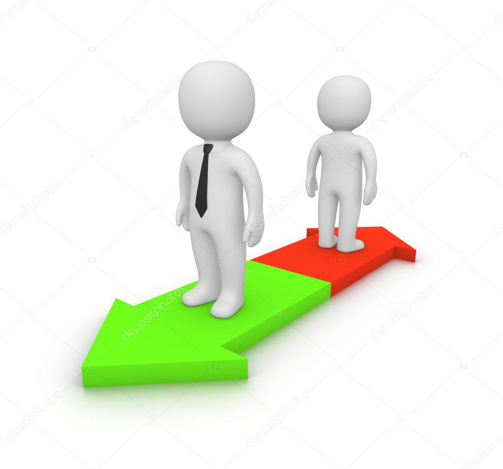 Opposite directions — Stock Photo © Viktor-88 #12894164