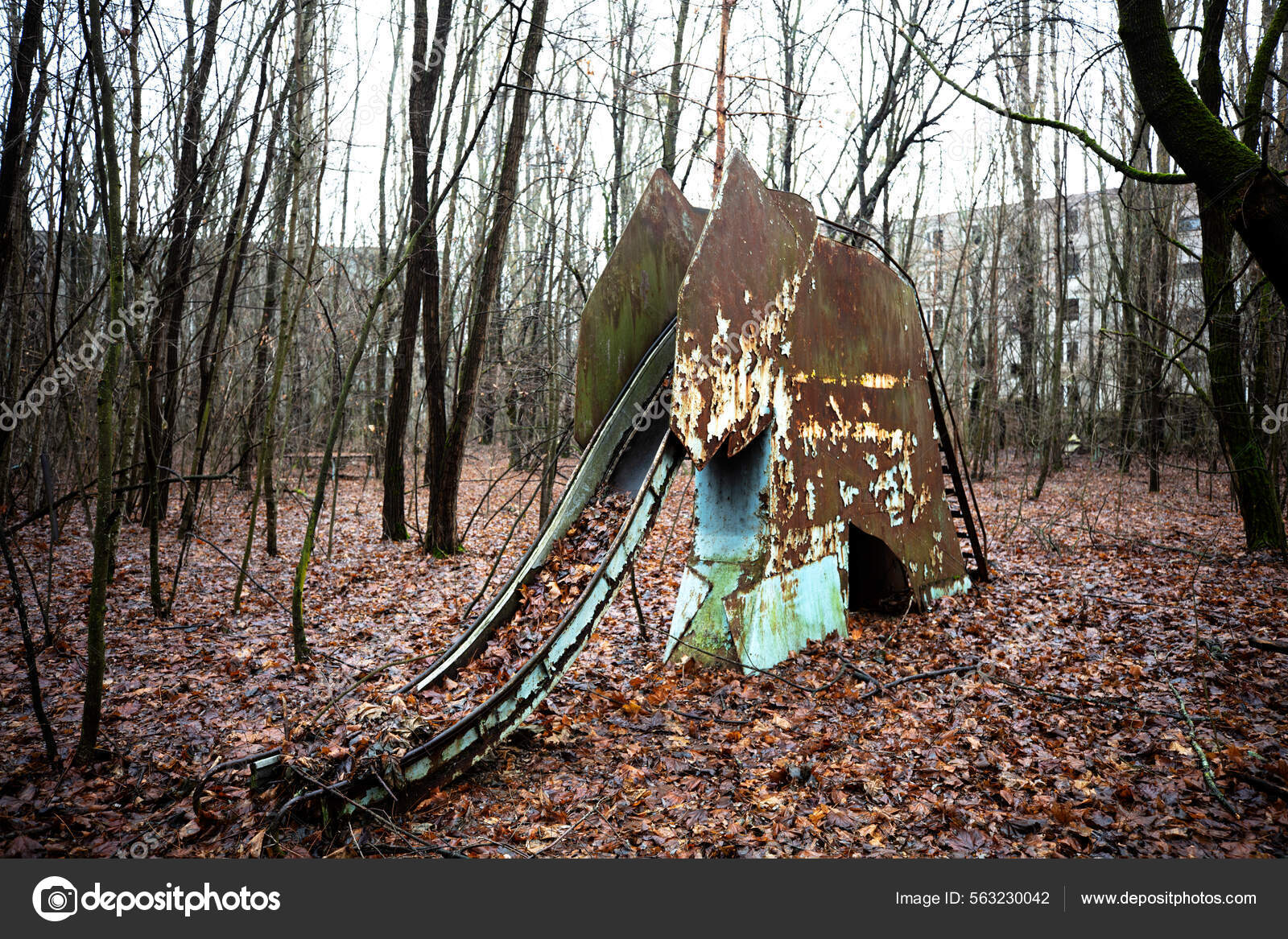 Playground Chernobyl Exclusion Zone Stock Photo by ©urmas 563230042