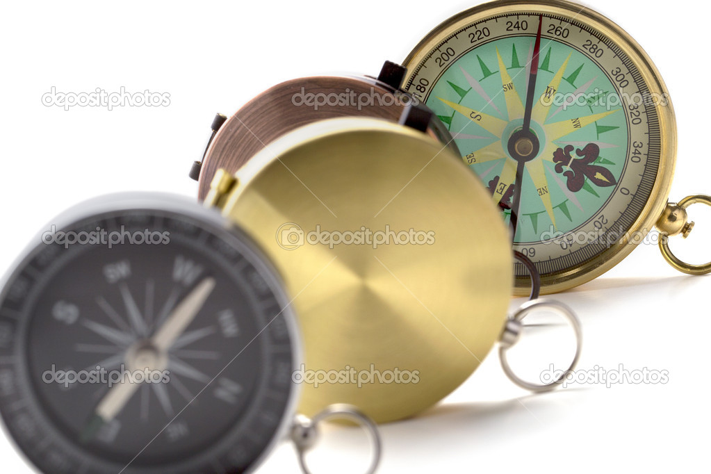 Four different compass Stock Photo by ©kozzi2 17169309