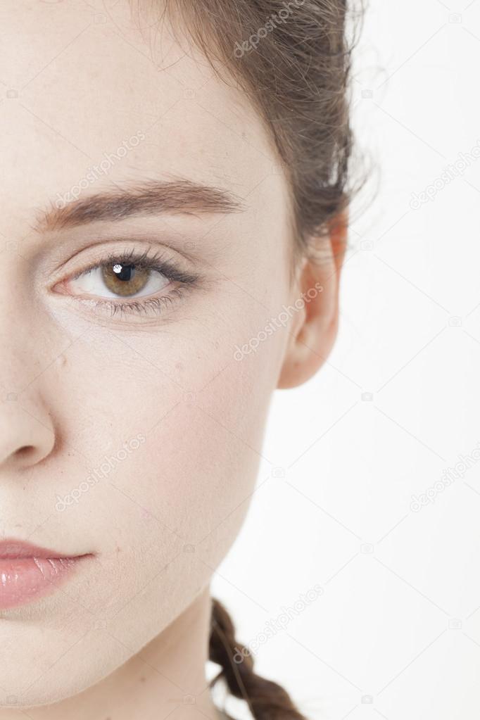 Half female face Stock Photo by ©kozzi2 17202691