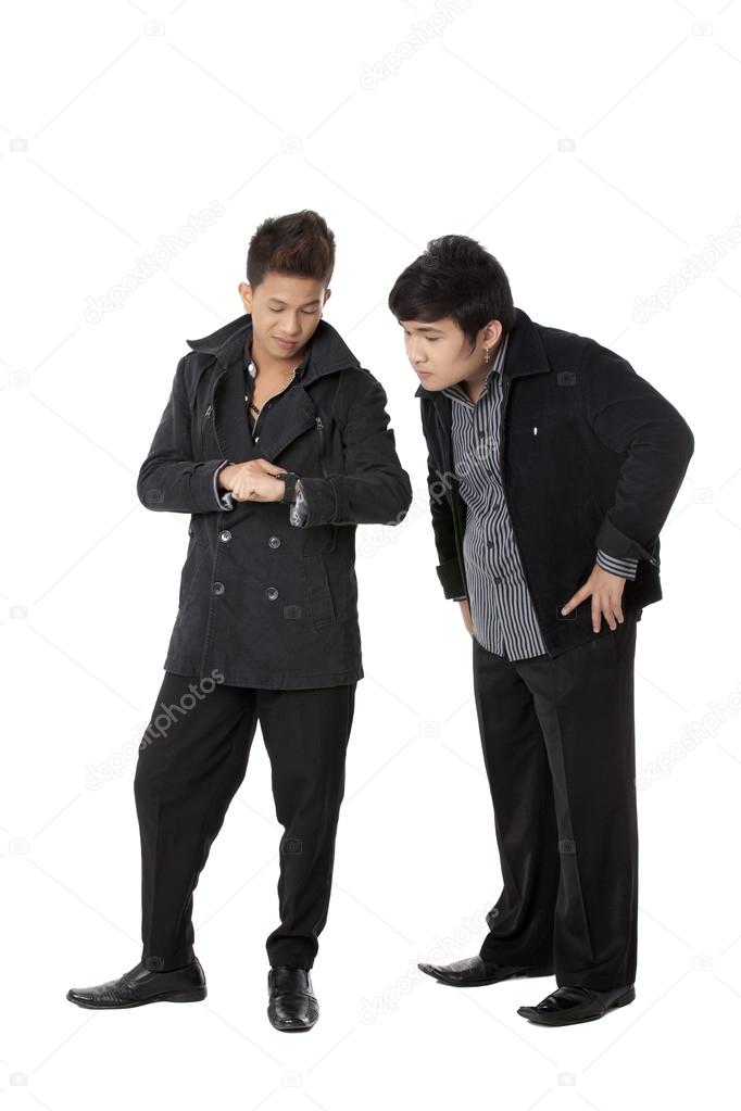 Man asking the time — Stock Photo © kozzi2 #17433985