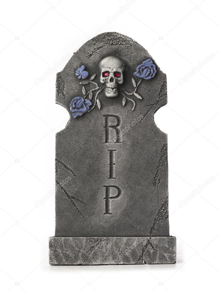 Image of a tombstone Stock Photo by ©kozzi2 18746045