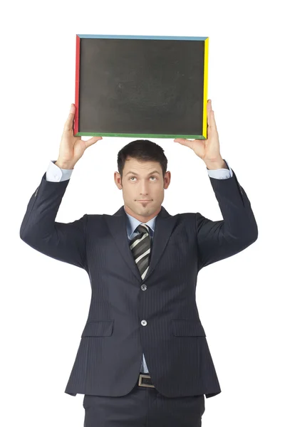 Il gestionnaire sur tableau noir Stock Photos, Royalty Free Il ...