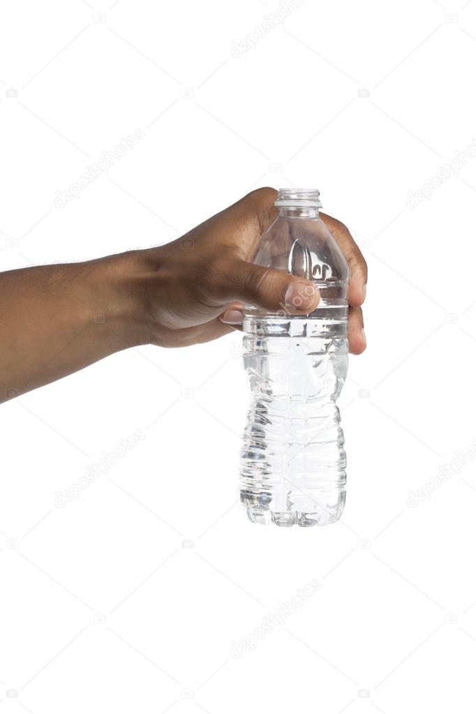 Bottled water in hand — Stock Photo © kozzi2 #19290337