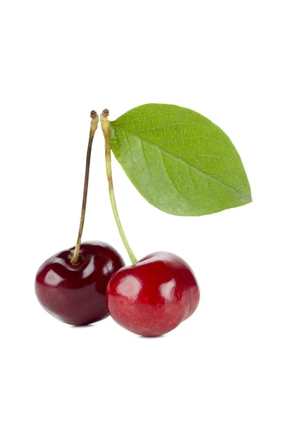 Two cherries Stock Photos, Royalty Free Two cherries Images | Depositphotos