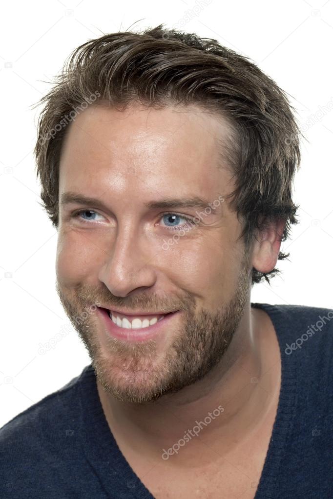 A happy face of a man — Stock Photo © kozzi2 #20243411