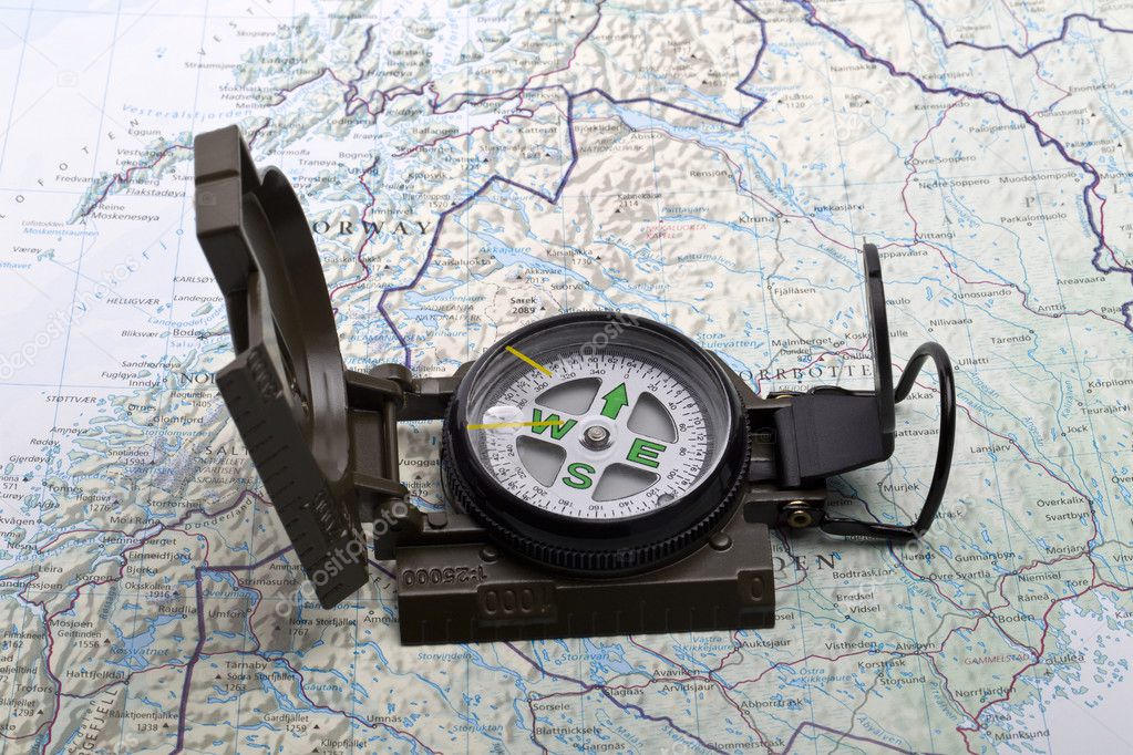 Army prismatic compass — Stock Photo © kozzi2 #20326541