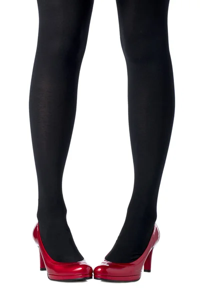 Black stocking feet Stock Photos, Royalty Free Black stocking feet ...