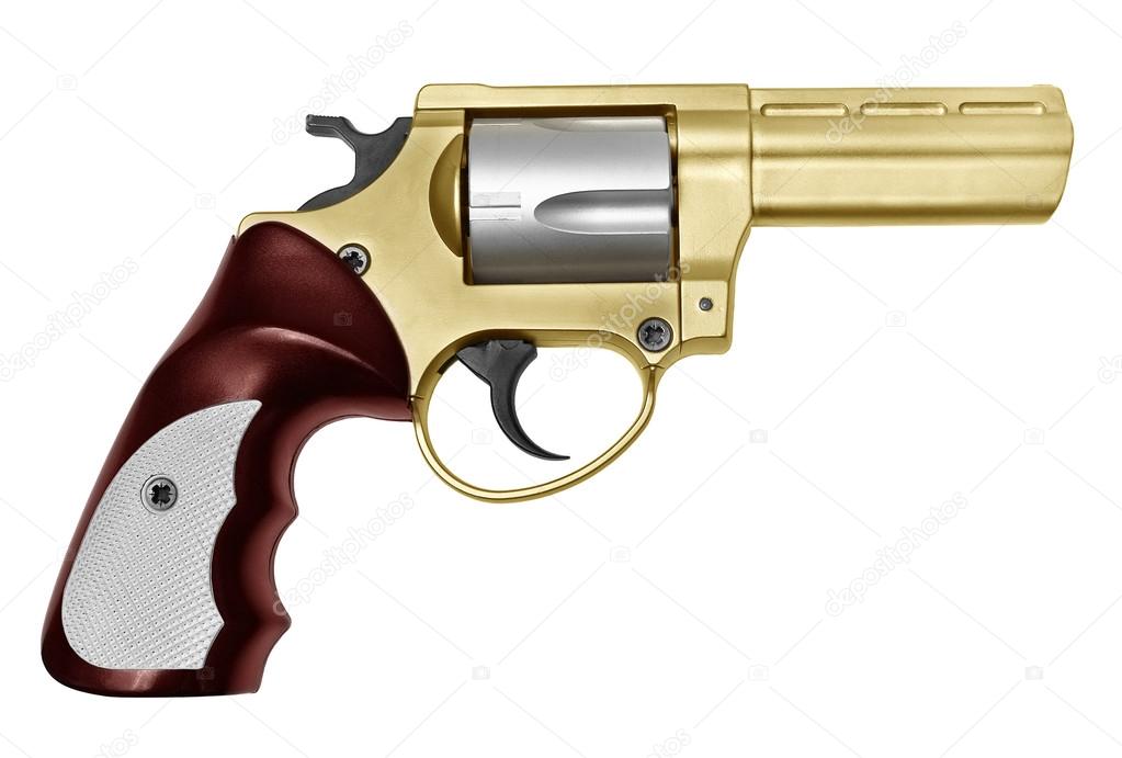 Gold revolver Stock Photo by ©Shelest-studio 12863381