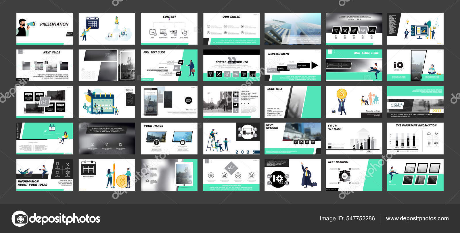 Business Presentation Launch New Business Project Infographic Design ...