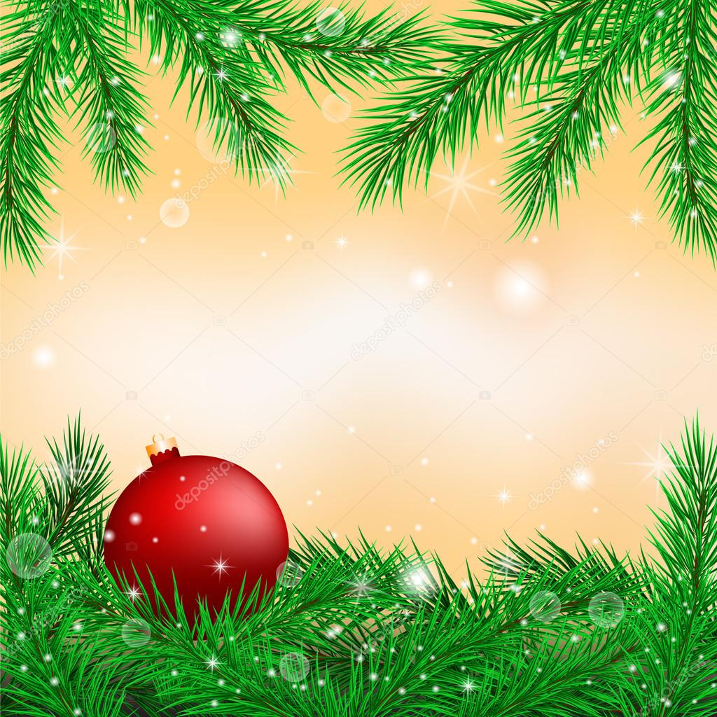Bright christmas background Stock Vector Image by ©nick8889 #35855113