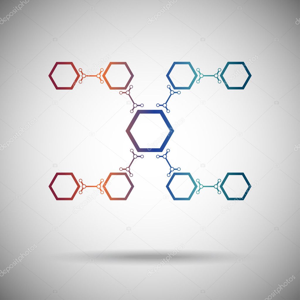 Two open circuit interconnected Stock Vector by ©nick8889 42607609