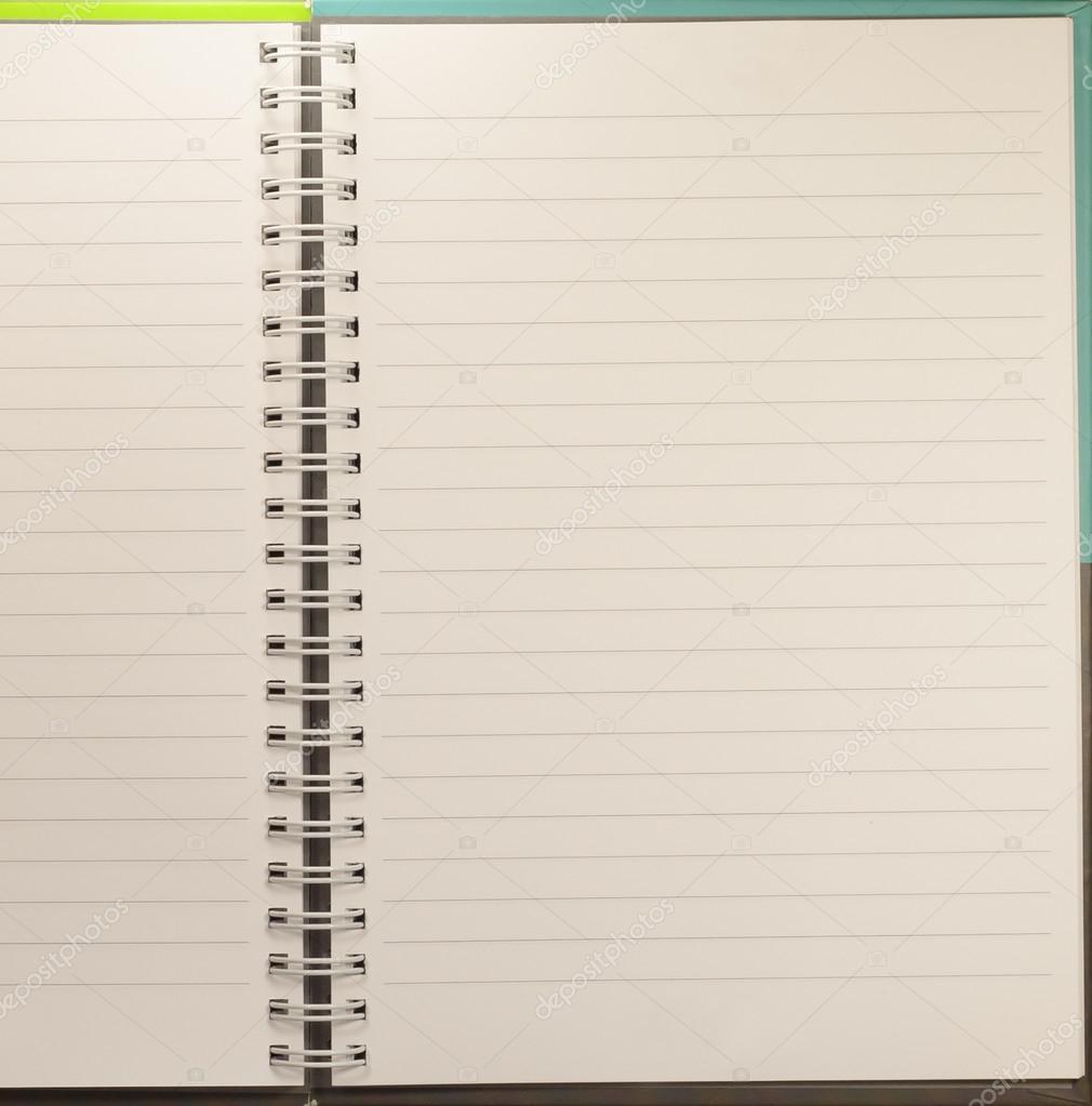 Open Notebook Background