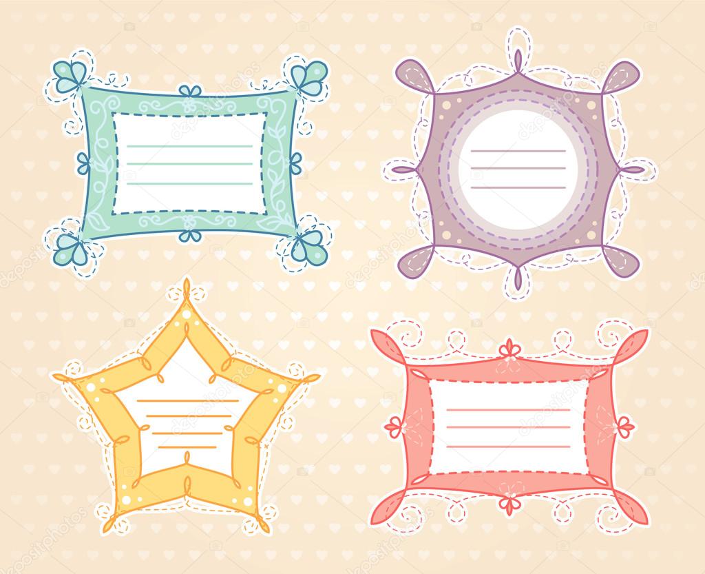 Vintage frames Stock Illustration by ©SonneOn #13256570 Vintage frames Stock Illustration by ©SonneOn #13256570