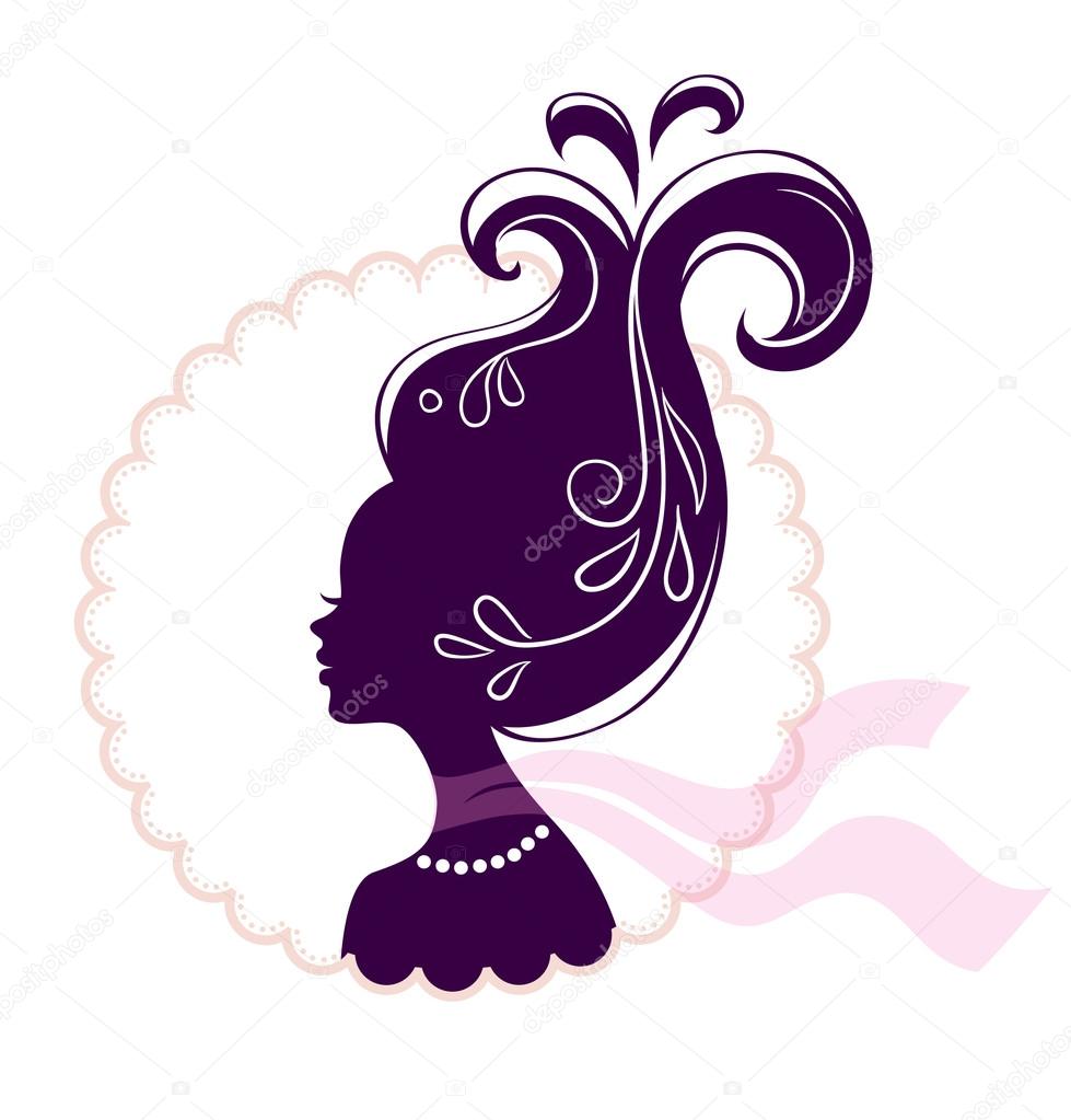 Beautiful woman pic Stock Vector Image by ©SonneOn #13506889