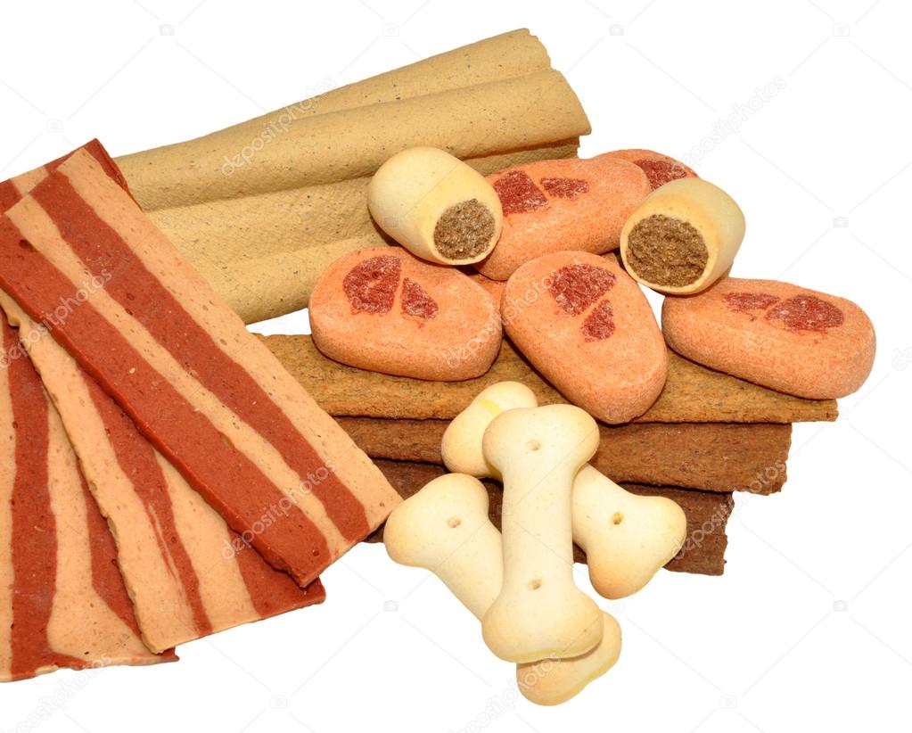 Dog Biscuits And Treats — Stock Photo © philkinsey #42830043