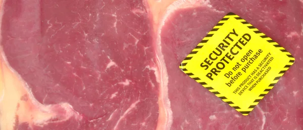 Fresh Meat Security Tag - Stock Image - Everypixel