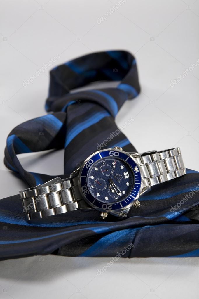 Wrist watch and tie Stock Photo by ©IndiaPix 39457963