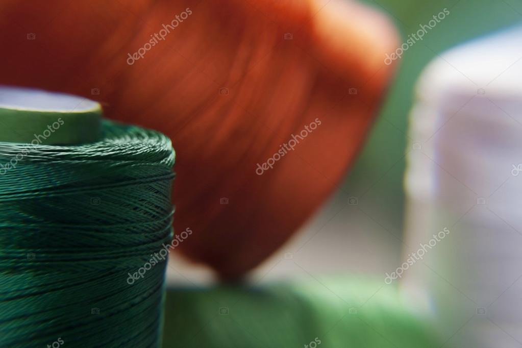Different coloured spools Stock Photo by ©IndiaPix 42858041