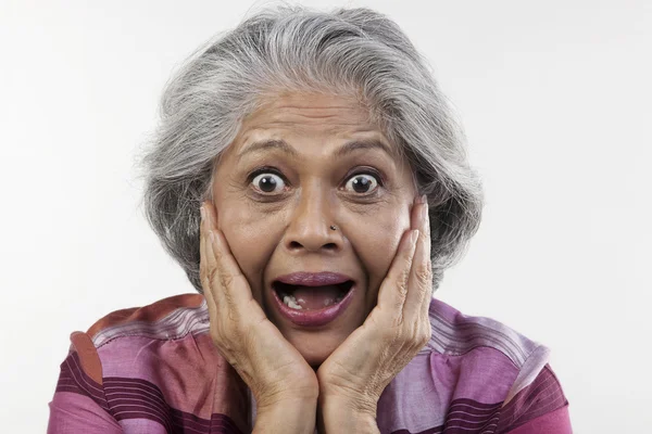 Surprised old lady Stock Photos, Royalty Free Surprised old lady Images | Depositphotos