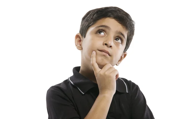 Boy thinking Stock Photos, Royalty Free Boy thinking Images | Depositphotos