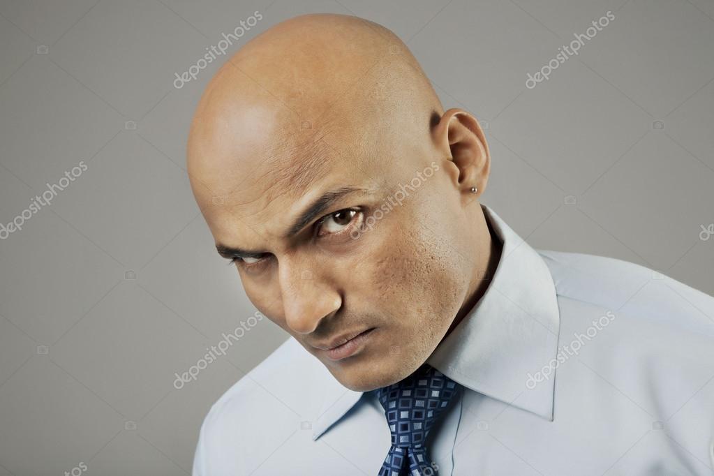 Bald man — Stock Photo © iphemant #43795875