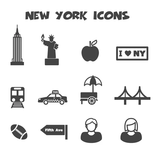 9,774,631 New york icons Vector Images | Depositphotos