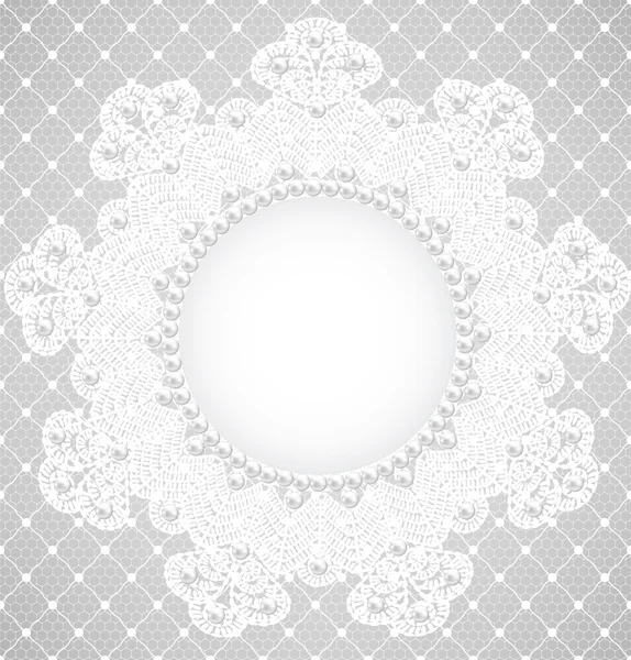 Lace frame on yellow background Stock Vector by ©Prikhnenko 76790375