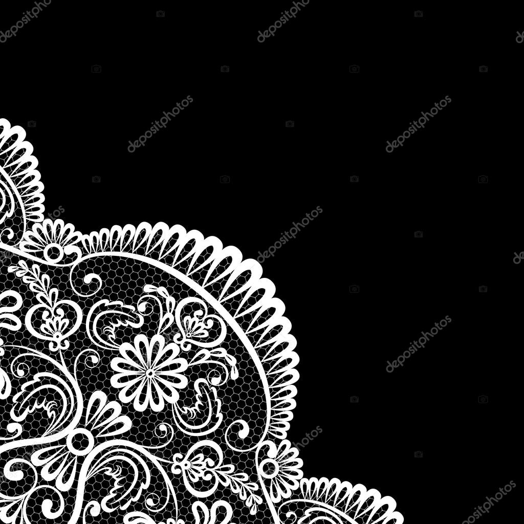 Lace border Stock Vector by ©Prikhnenko 25556627