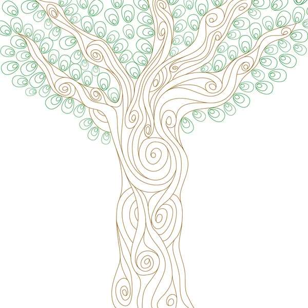 Curly tree Vector Art Stock Images | Depositphotos