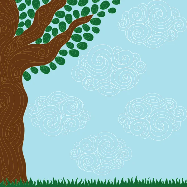 Curly tree Vector Art Stock Images | Depositphotos