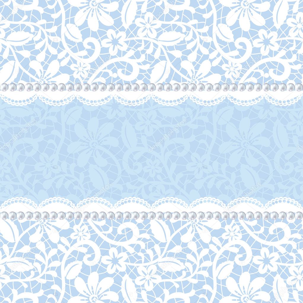 Light Blue Lace Background