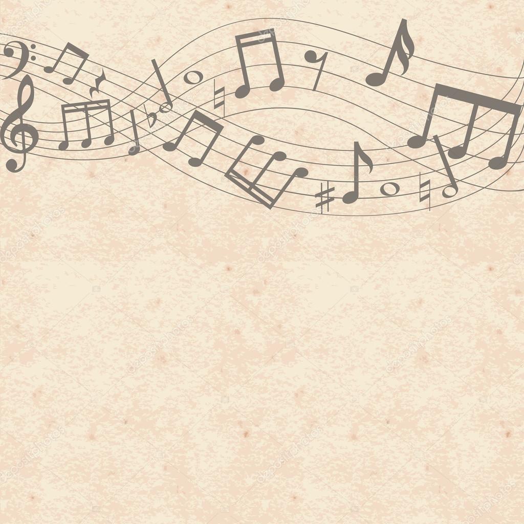 Music Notes Border Line