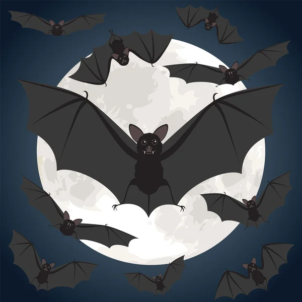 Bats — Stock Vector © Prikhnenko #31190519
