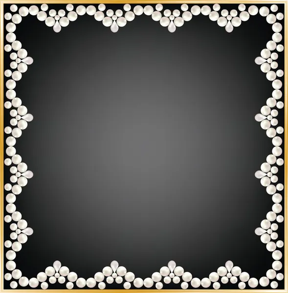 Pearl border Stock Vectors, Royalty Free Pearl border Illustrations ...