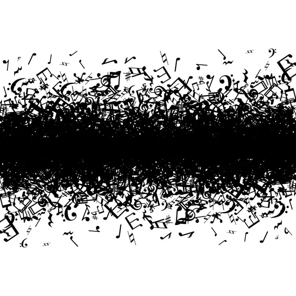 918 Music notes border Vector Images | Depositphotos