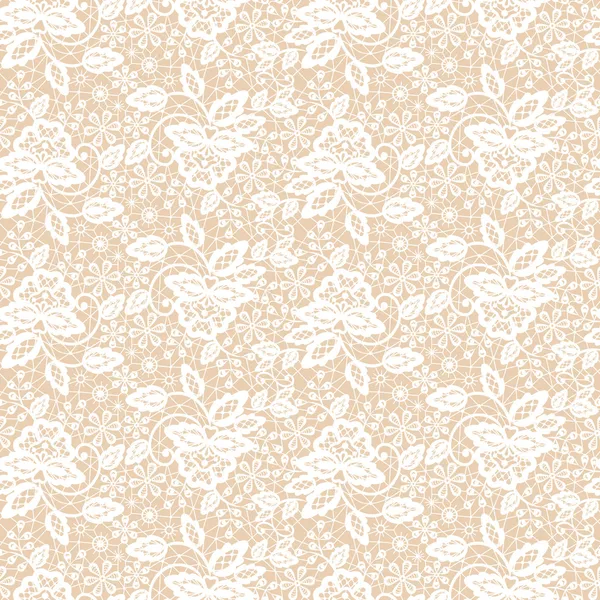 White Lace Texture Vector