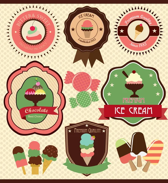 Ice cream labels Stock Vector Image by ©Twiggi #25454103