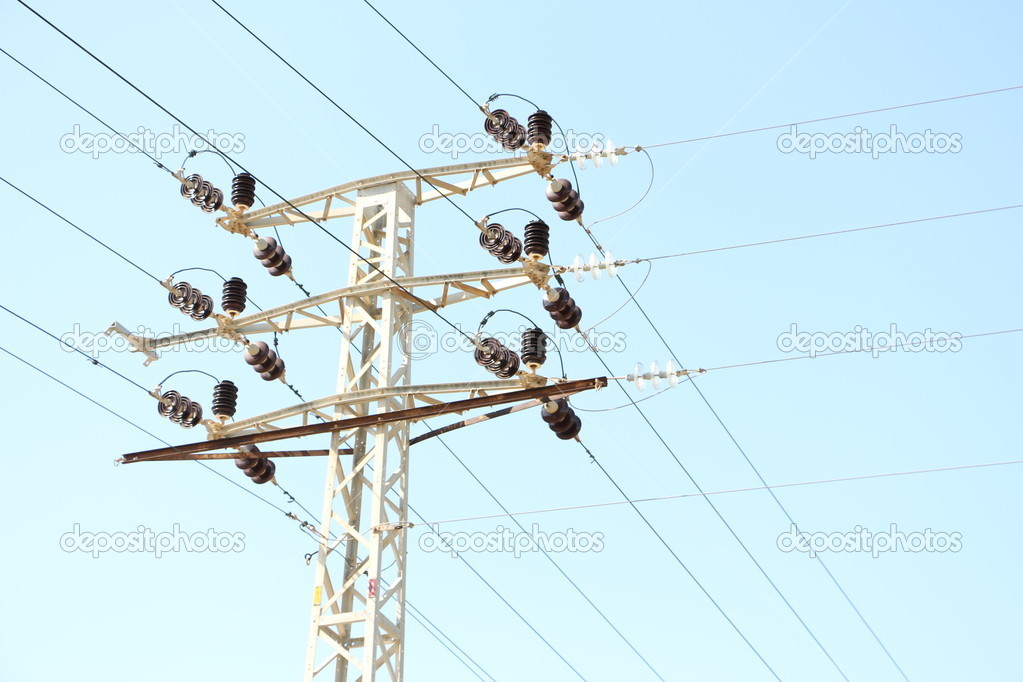 Electricity pole and cables Stock Photo by ©Premium_shots 21692673