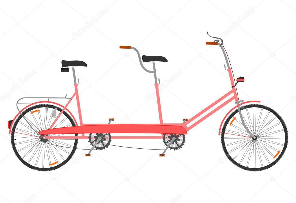 Tandem Stock Vector Image by ©norsob #29106453