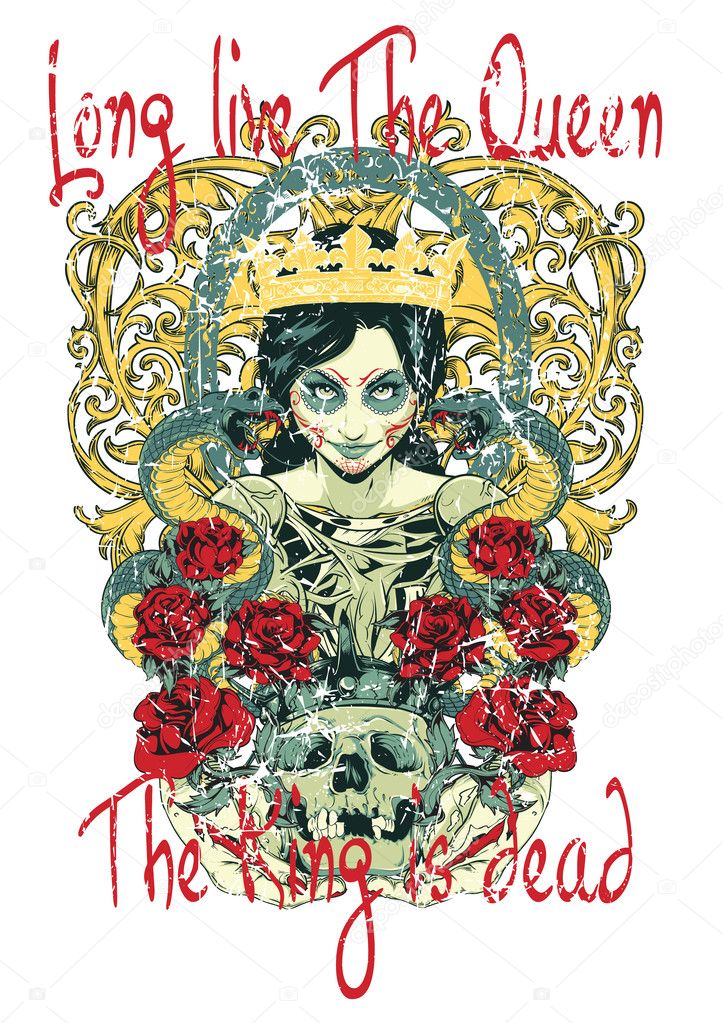 Long live the queen Stock Vector by ©giulianocoman 39711025